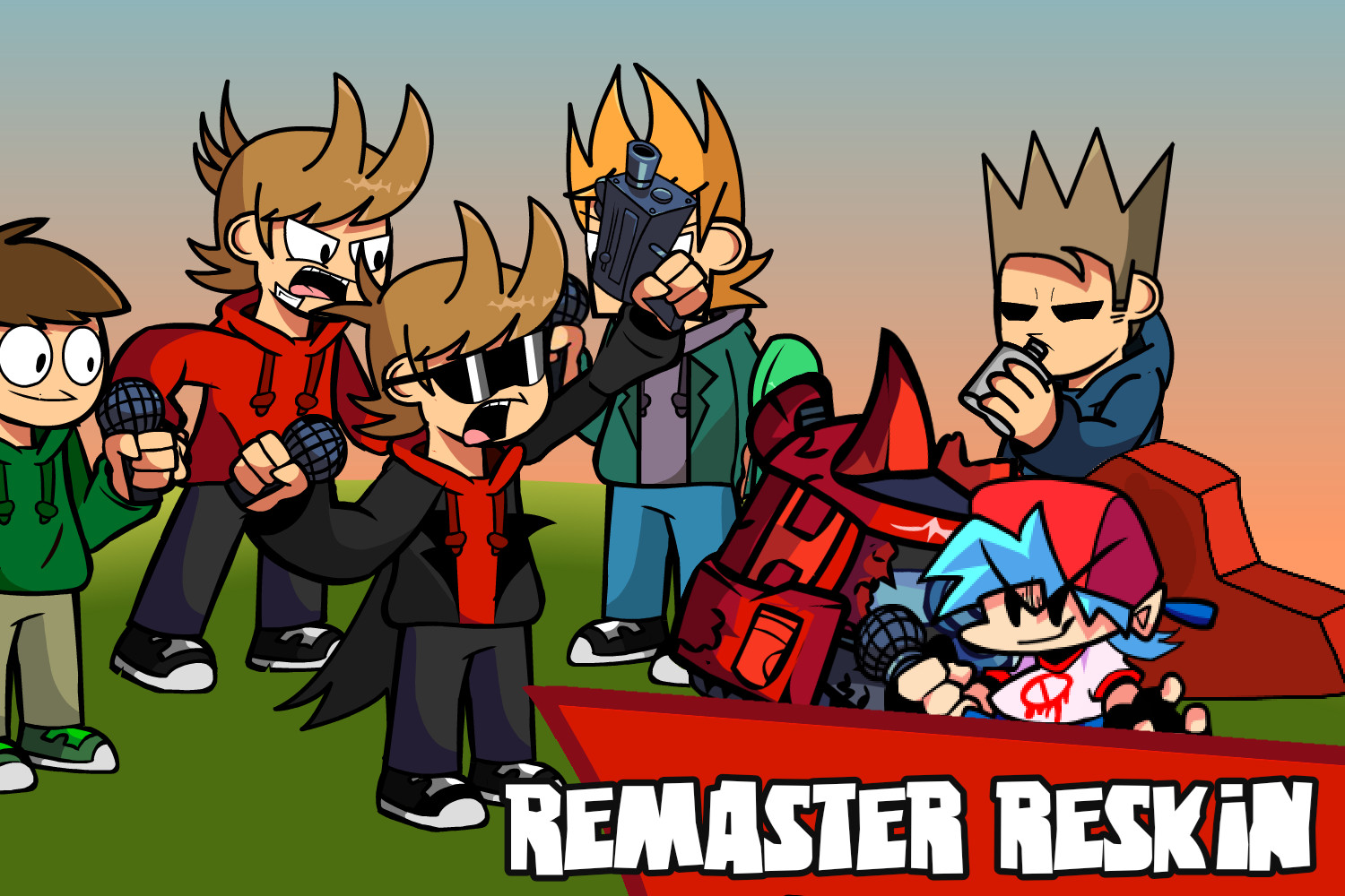 Tord Red Fury Pre-Remaster Work In Progress for Friday Night Funkin ...