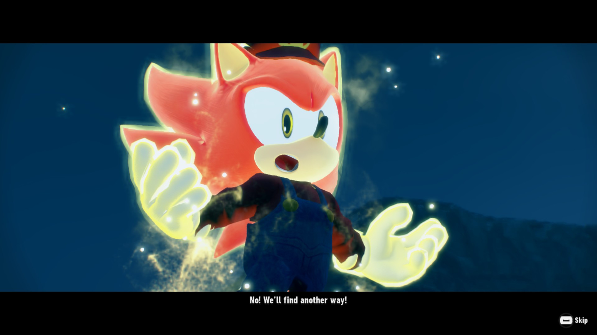 Sonic in Mario's Clothing Work In Progress for Sonic Frontiers ...