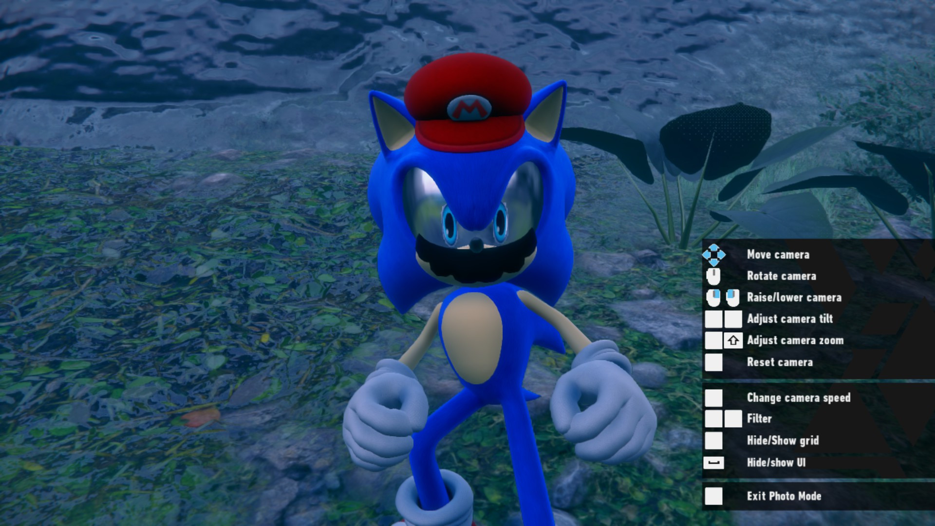 Sonic in Mario's Clothing [Sonic Frontiers] [Works In Progress]