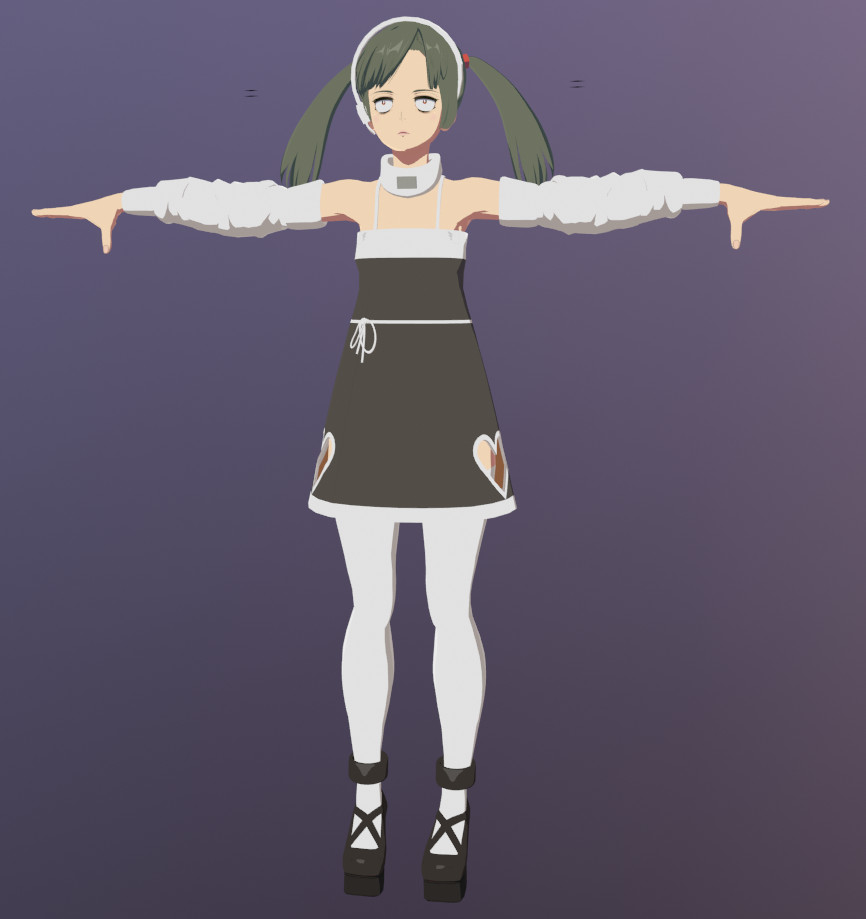 RTA-chan Delilah Work In Progress for GUILTY GEAR -STRIVE- | GGST Works ...