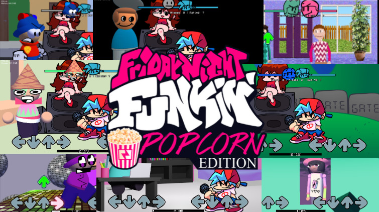 FNF: Popcorn Edition Mod (Fanmade) (2.5) Work In Progress for Friday ...