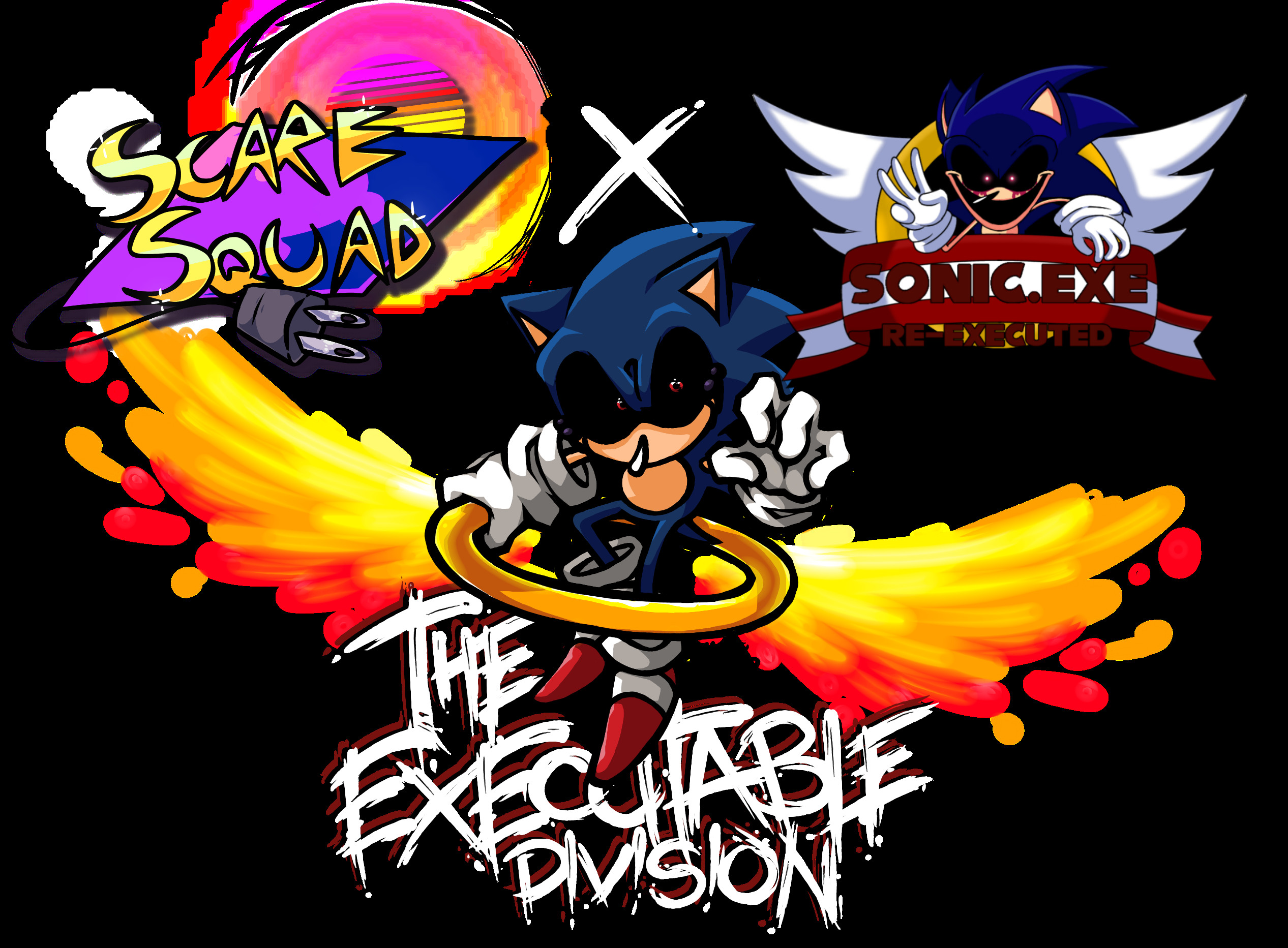 FNF : The Executable Division (CANNED) [Friday Night Funkin'] [Works In ...