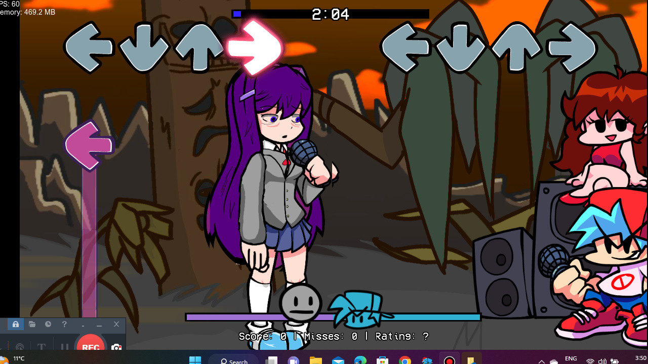 FNF Vs. Monika.EXE V3 (CANCELLED BUILD) Work In Progress for Friday ...