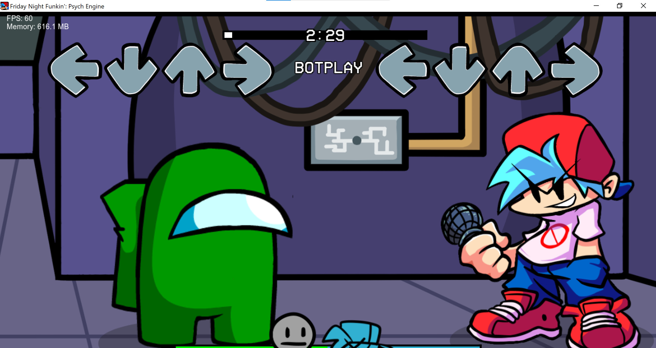FNF finale but its green chasing orange Its Done:D Work In Progress for ...