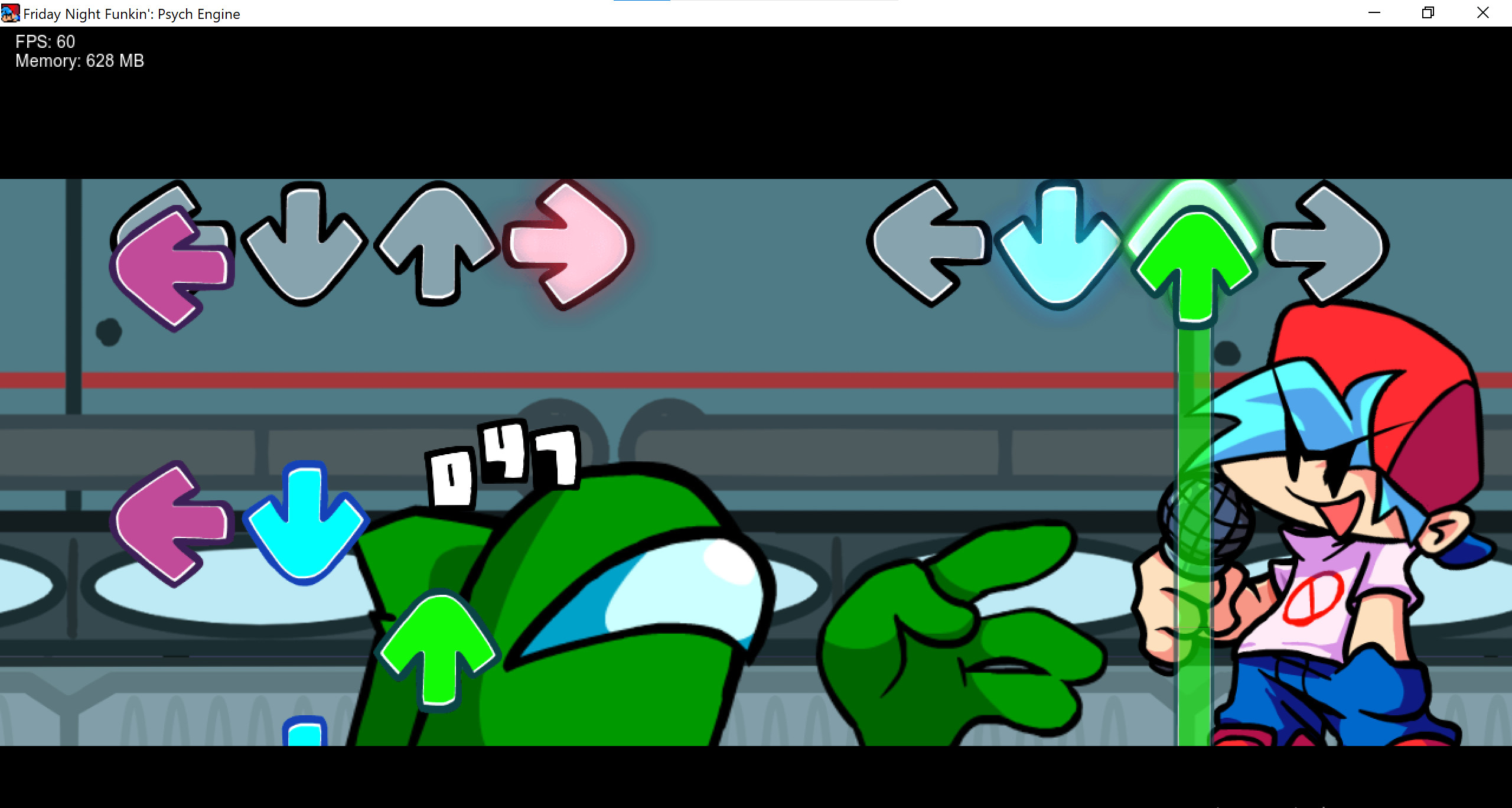 FNF finale but its green chasing orange Its Done:D Work In Progress for ...