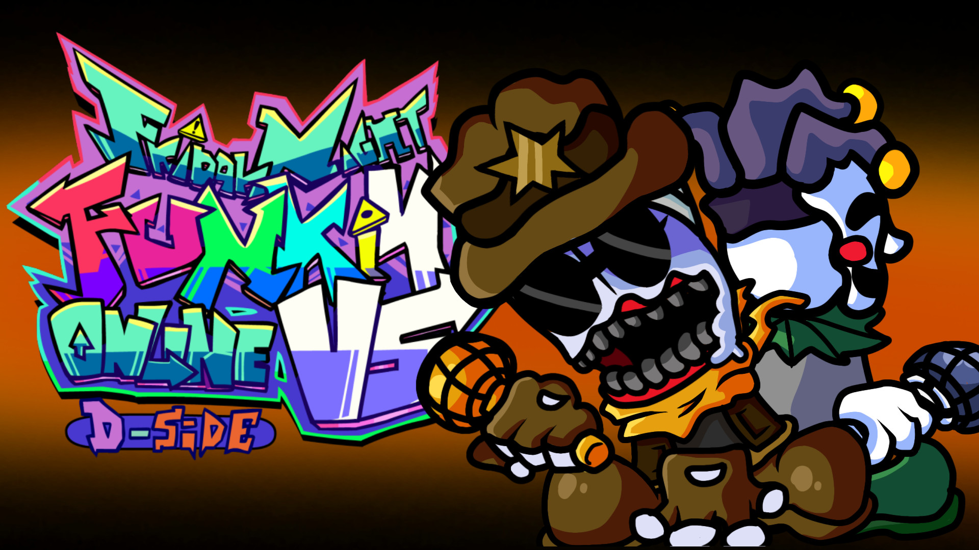 Friday Night Funkin' D-Sides Online Vs Challenges Work In Progress for ...