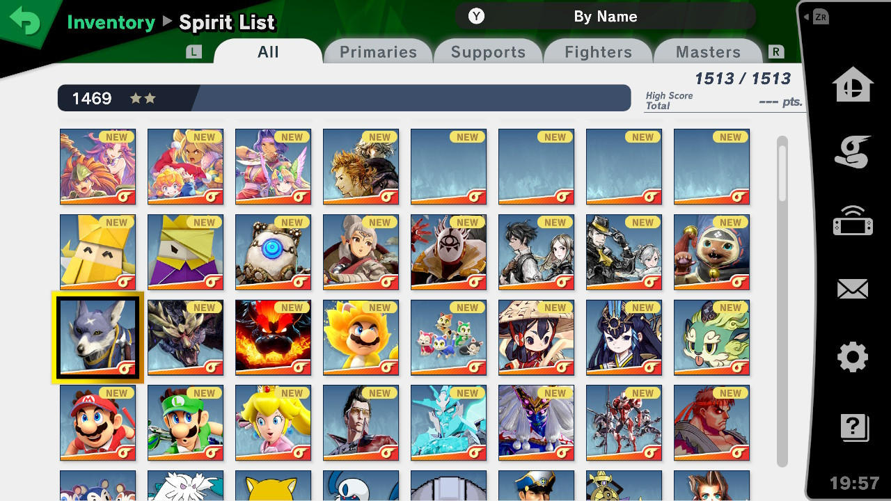 BCAT (Event) Spirits [Super Smash Bros. Ultimate] [Works In Progress]