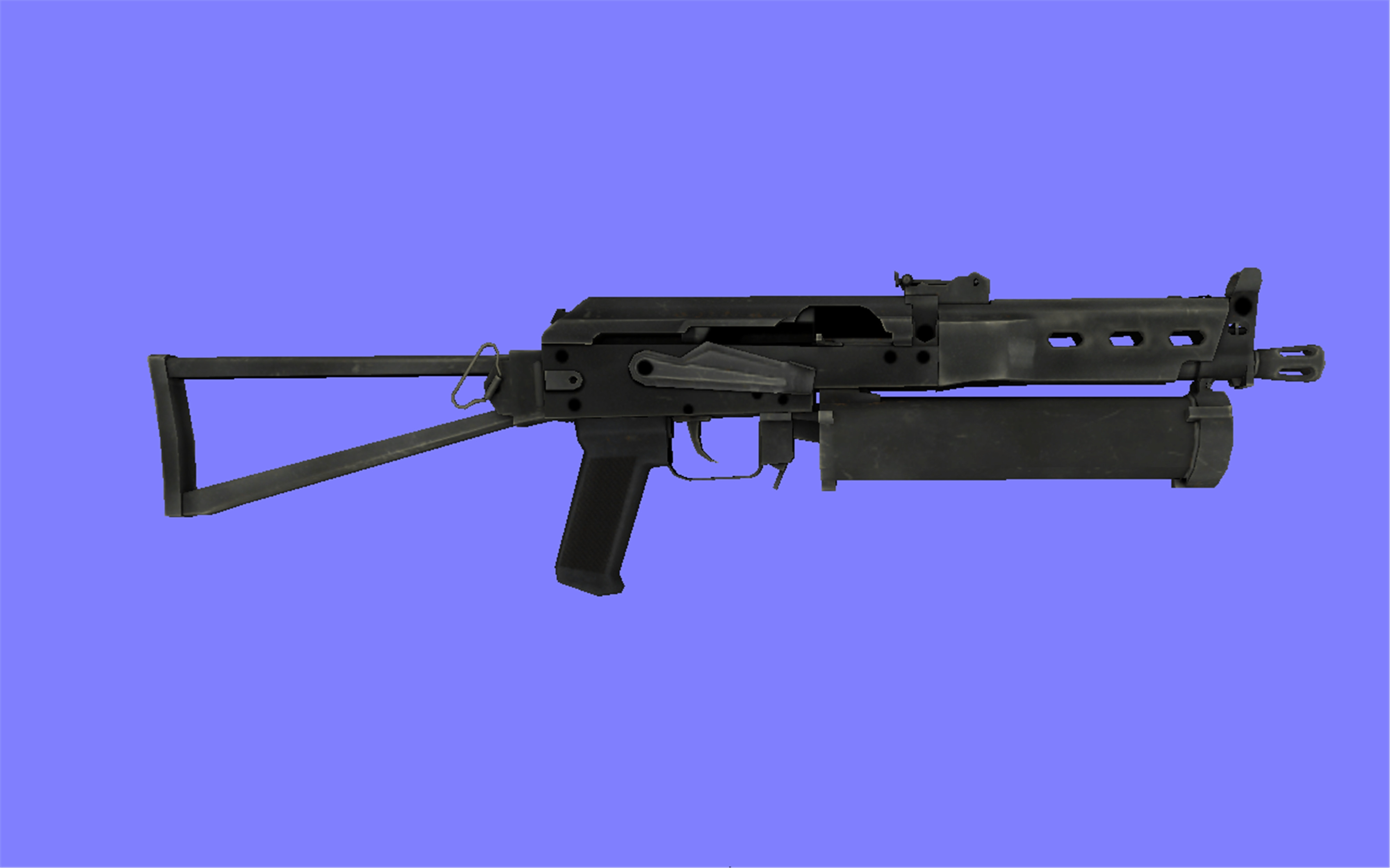 Low Poly CS2 PP-Bizon [Counter-Strike 1.6] [Works In Progress]