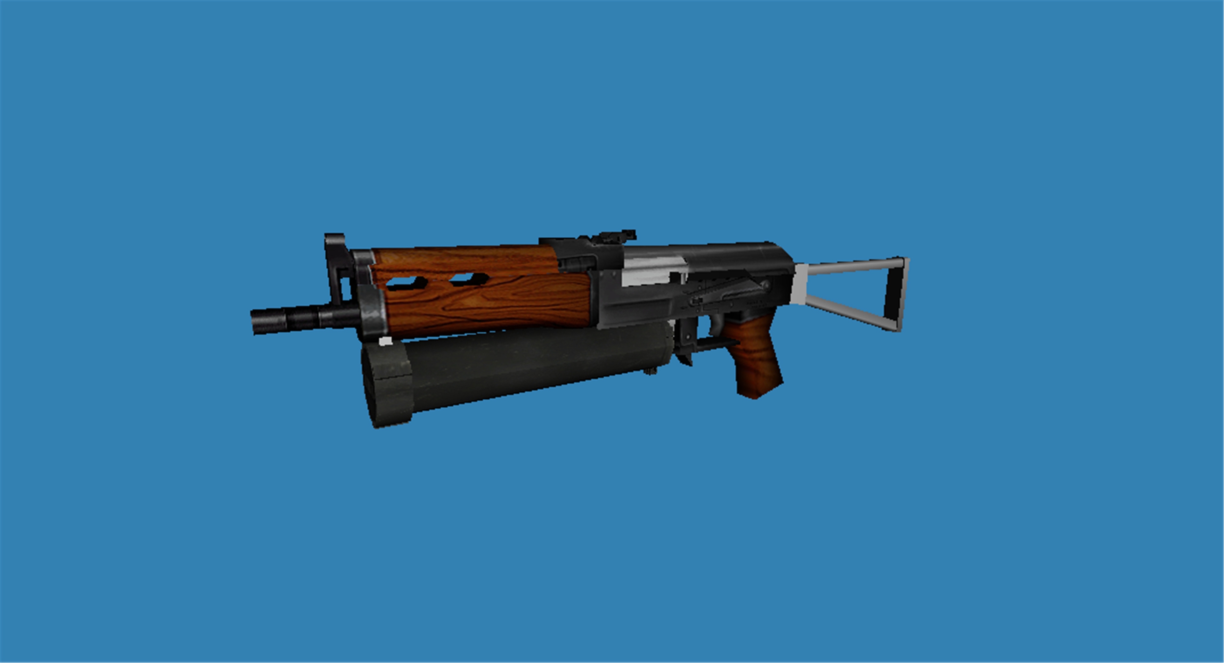 Low Poly CS2 PP-Bizon [Counter-Strike 1.6] [Works In Progress]