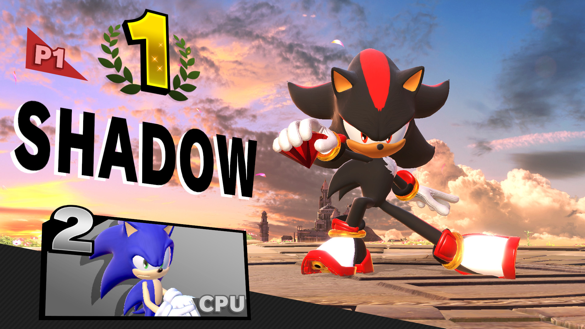 Shadow Moveset Port (Over Wolf) [Super Smash Bros. Ultimate] [Works In Progress]