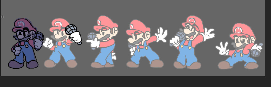 Mario Over BoyFriend (W/ Download) Work In Progress for Friday Night ...