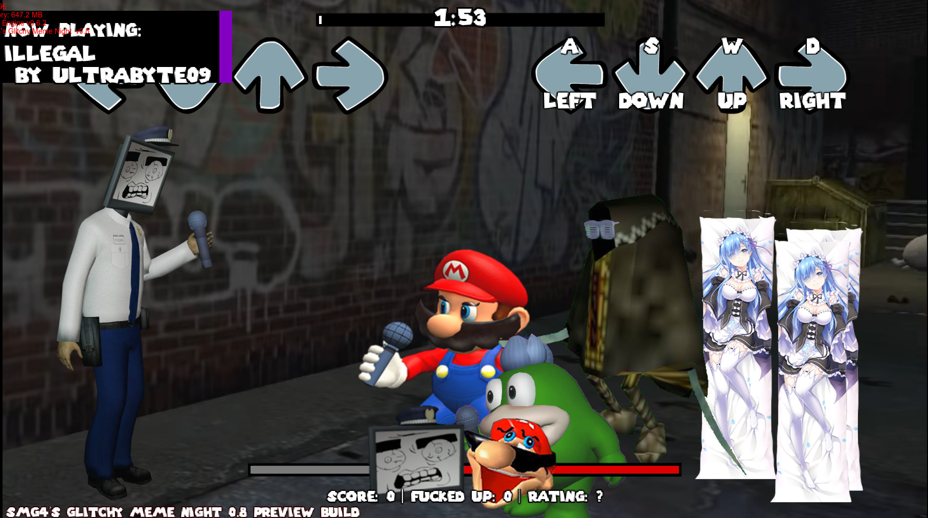 SMG4's GLITCHY MEME NIGHT FNF MOD Work In Progress for Friday Night ...