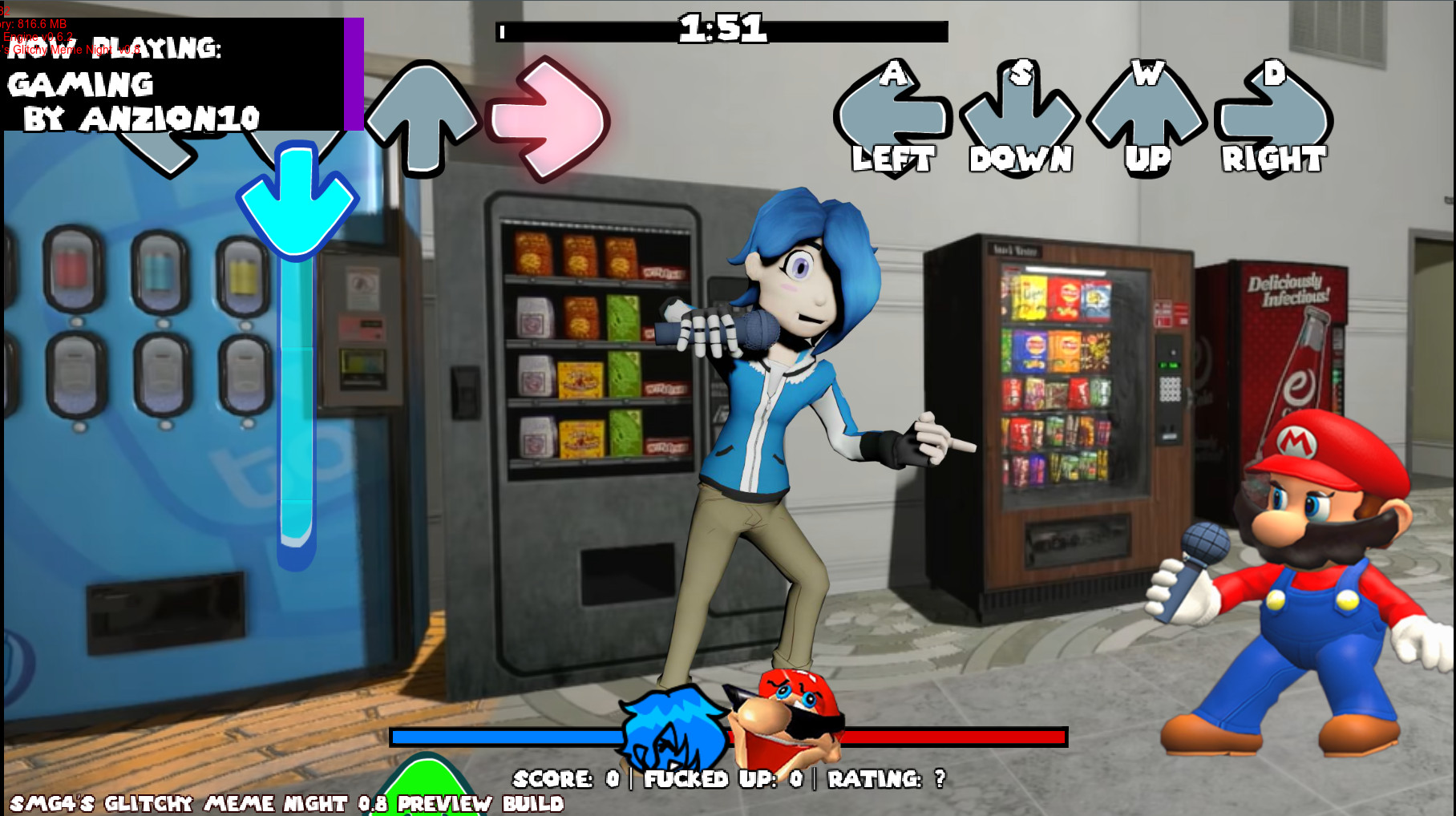 SMG4's GLITCHY MEME NIGHT FNF MOD Work In Progress for Friday Night ...