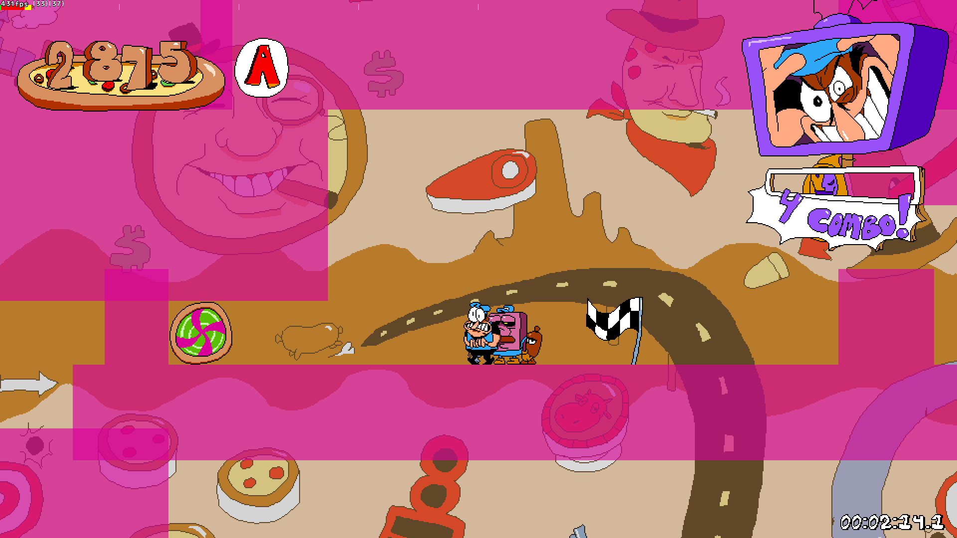 Space Pinball Reback Work In Progress for Pizza Tower | PT Works In ...