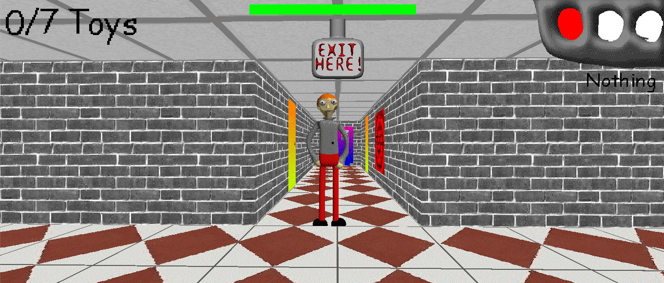 Rocket's Zany Schoolhouse Lessons Work In Progress for Baldi's Basics ...