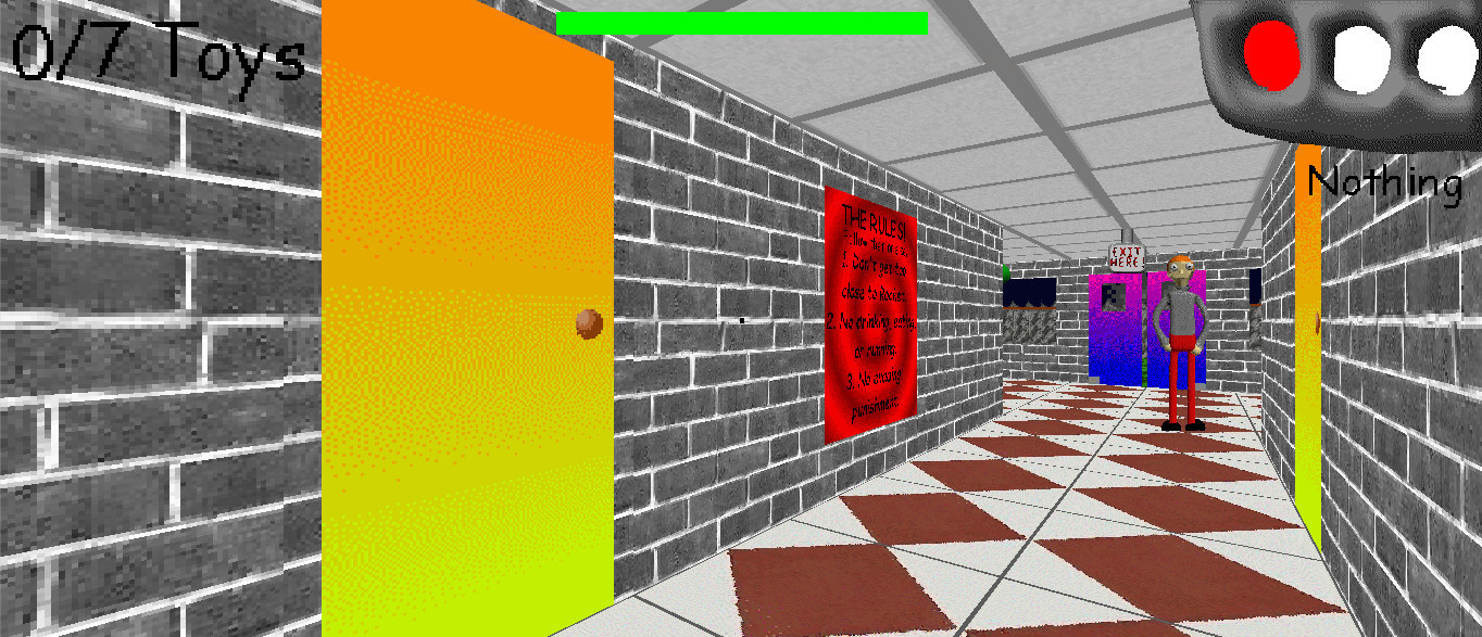 Rocket's Zany Schoolhouse Lessons Work In Progress for Baldi's Basics ...