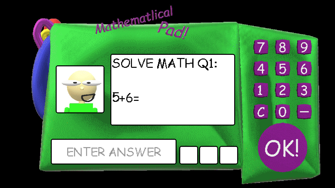 Calvo's Fun math lesson's! [Baldi's Basics] [Works In Progress]