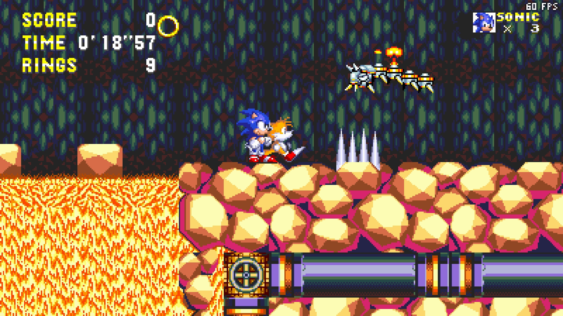 Relaunch of the new Palette Pack Work In Progress for Sonic 3 A.I.R ...