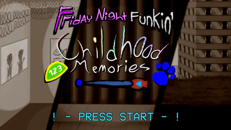 FNF: Childhood Memories Work In Progress for Friday Night Funkin' | FNF ...