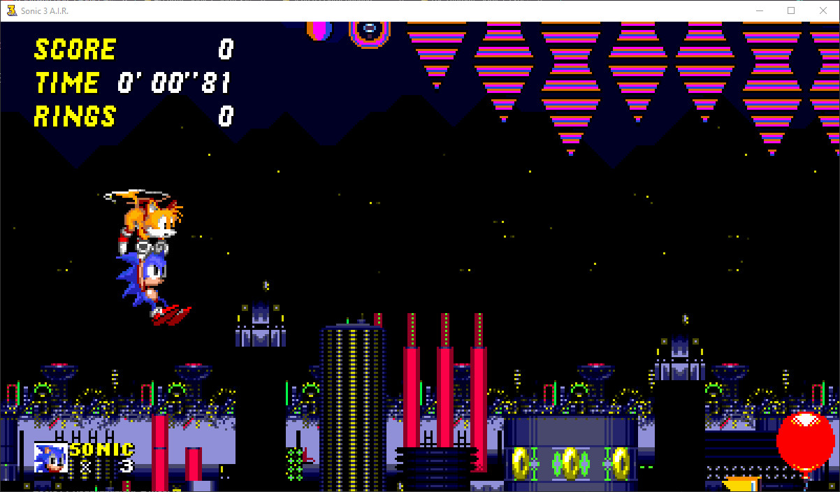 The Ultimate Sonic 2 Experience Work In Progress for Sonic 3 A.I.R ...