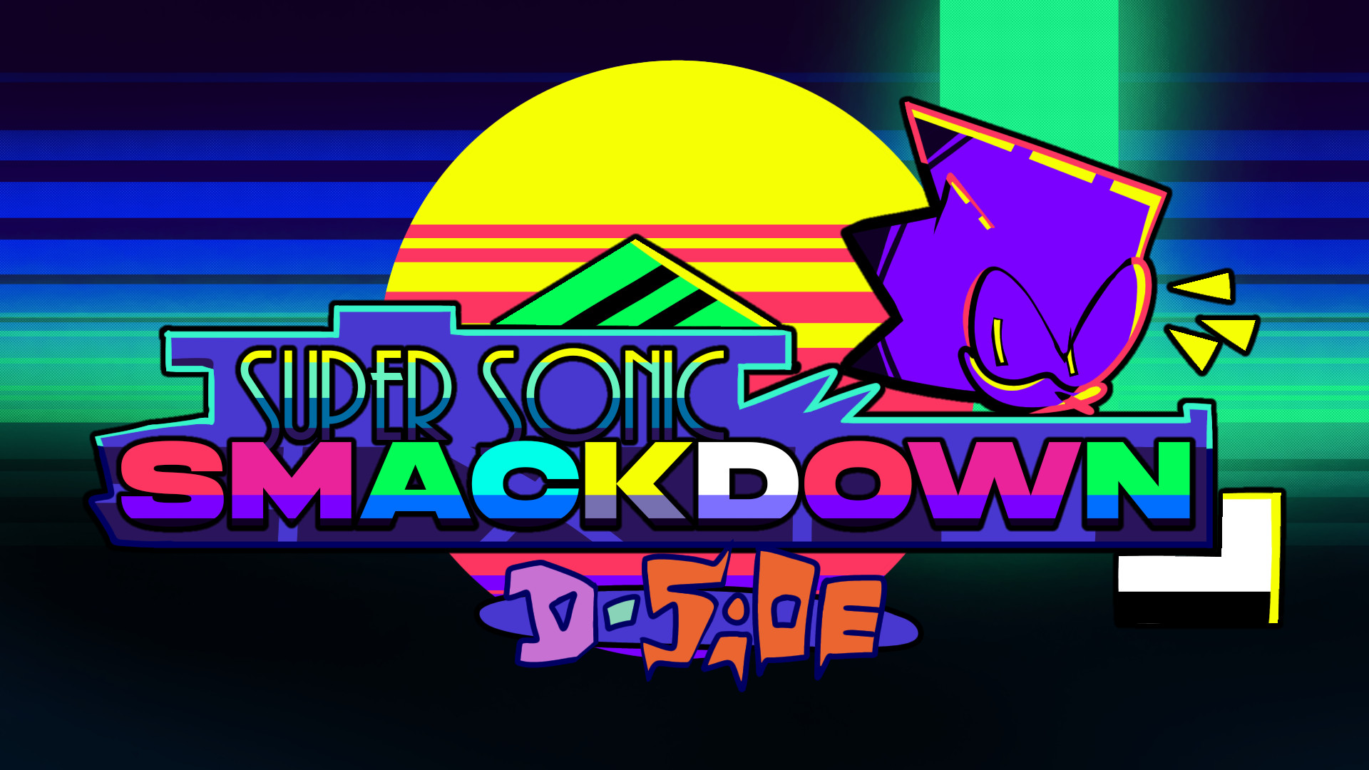 D-Side SUPER SONIC SMACKDOWN [Friday Night Funkin'] [Works In Progress]