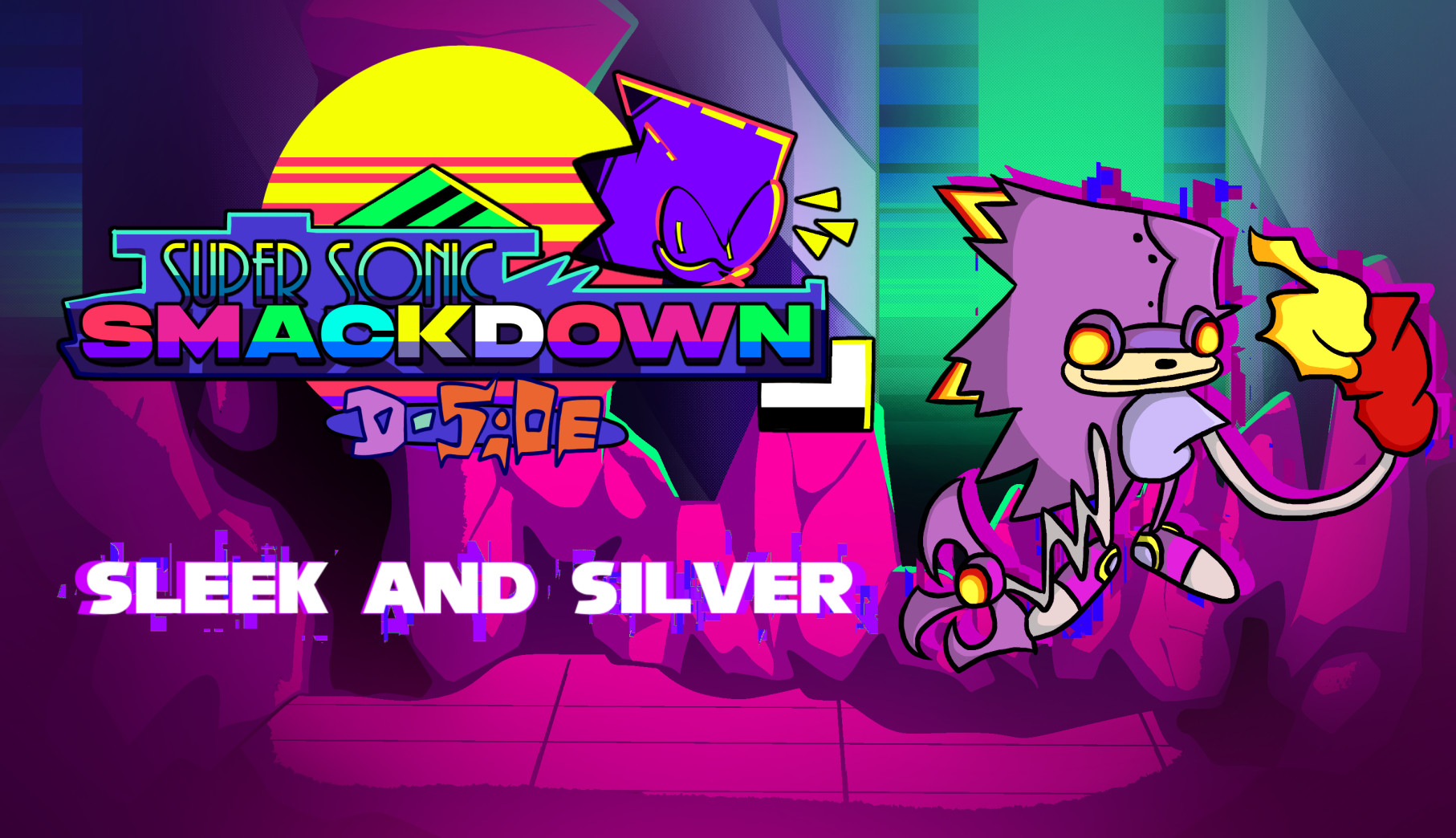 D-Side SUPER SONIC SMACKDOWN [Friday Night Funkin'] [Works In Progress]