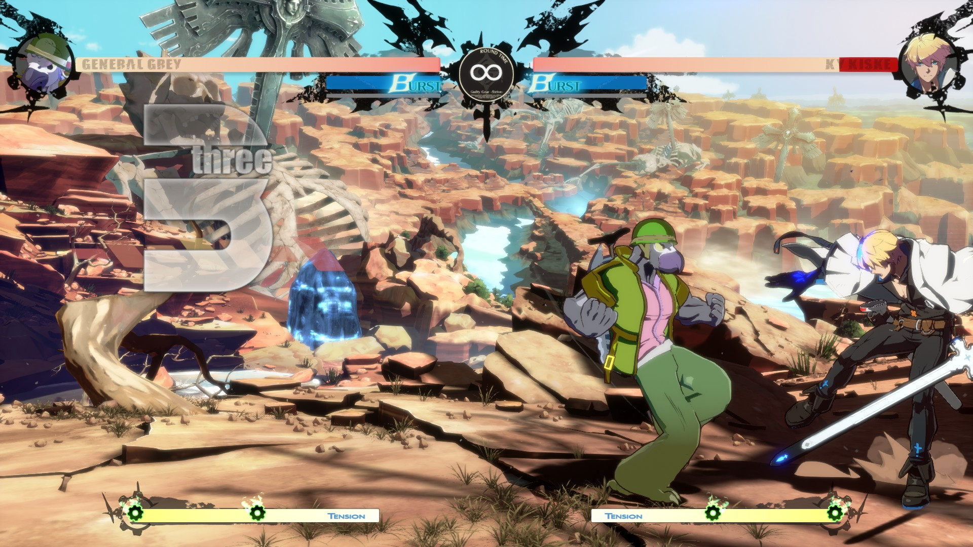 General Grey (Custom Character) [GUILTY GEAR -STRIVE-] [Works In Progress]