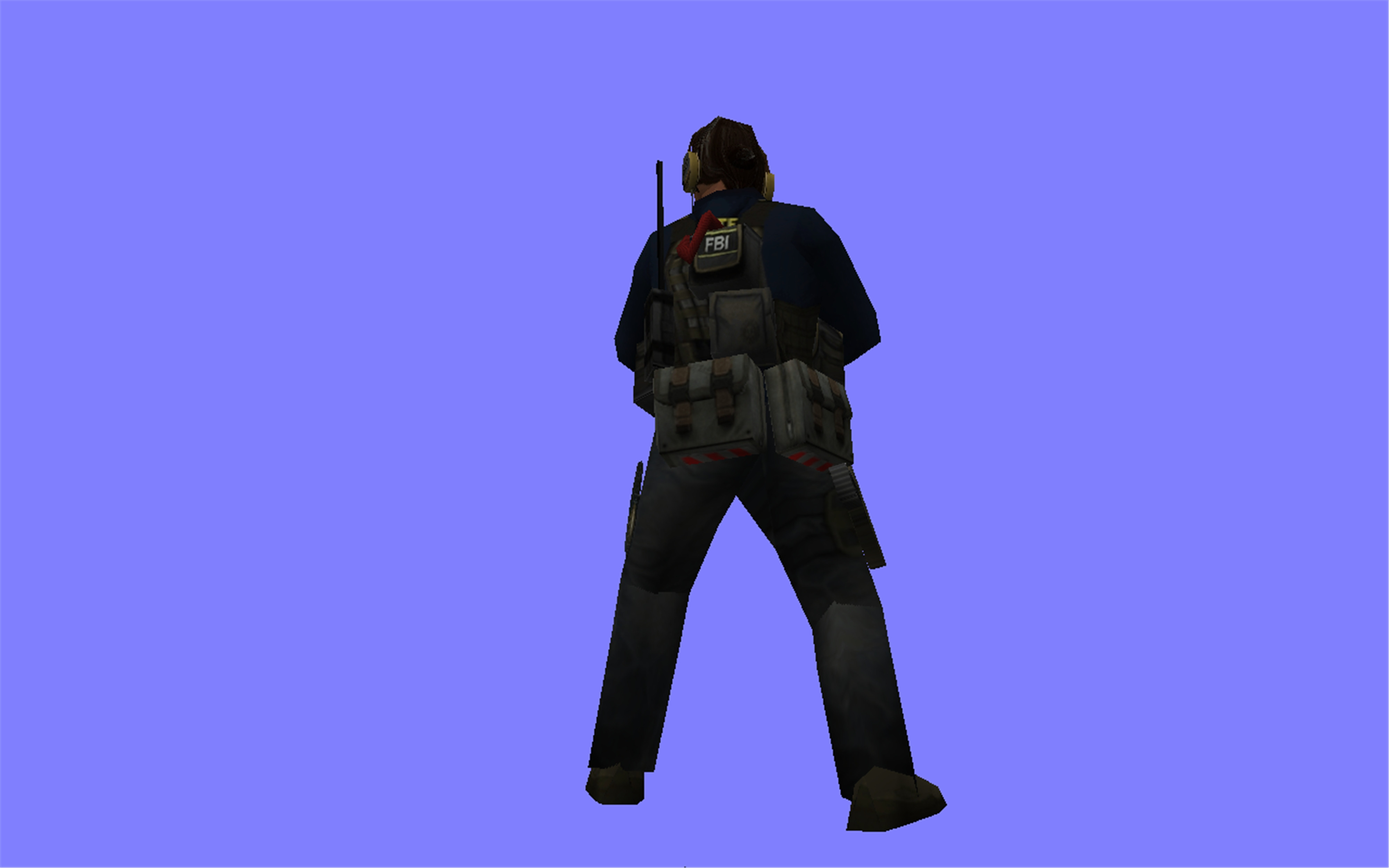 [WIP] Special Agent Ava Low Poly Work In Progress for Counter-Strike 1. ...
