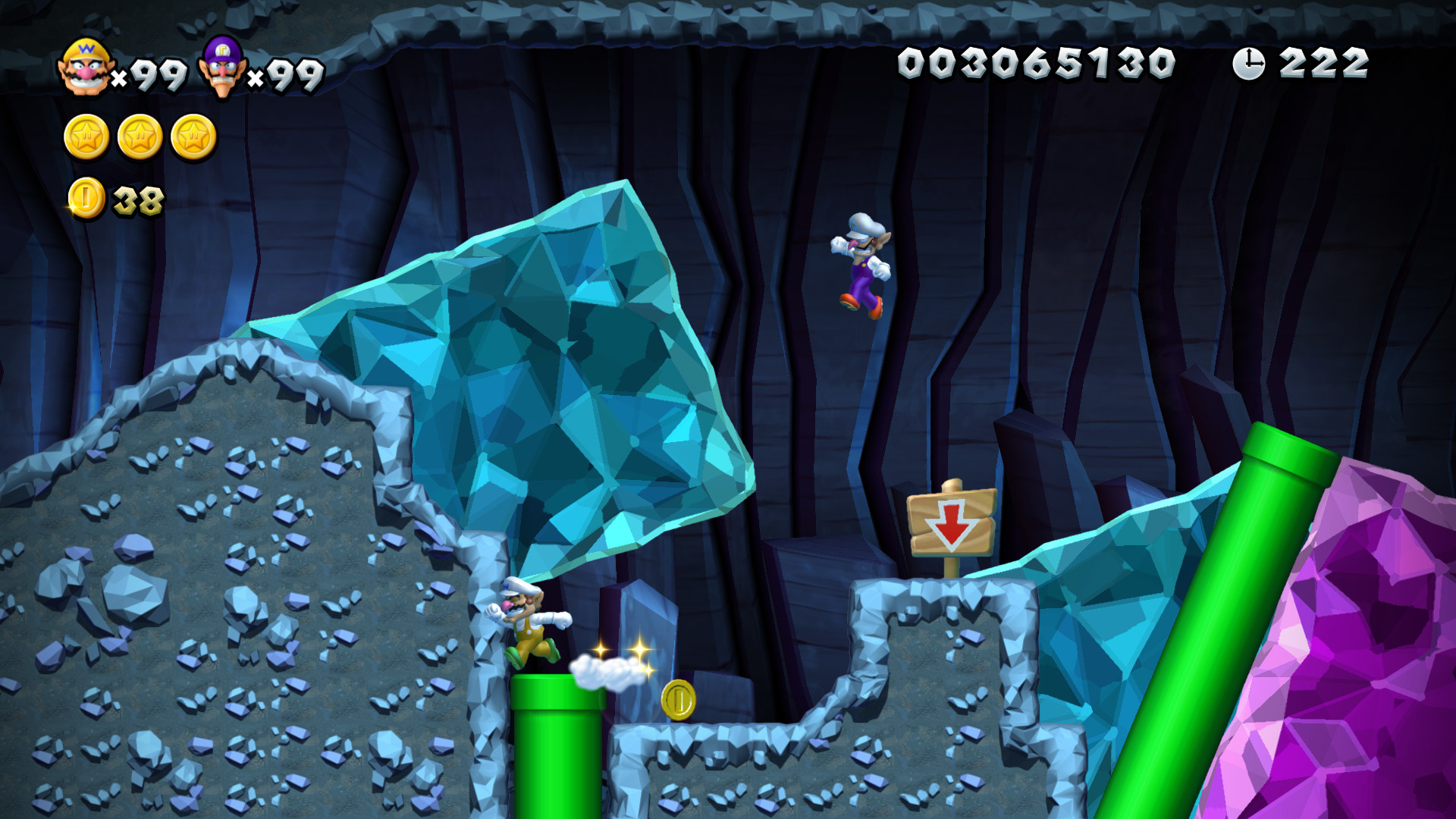 Waluigi [New Super Mario Bros. U Deluxe] [Works In Progress]