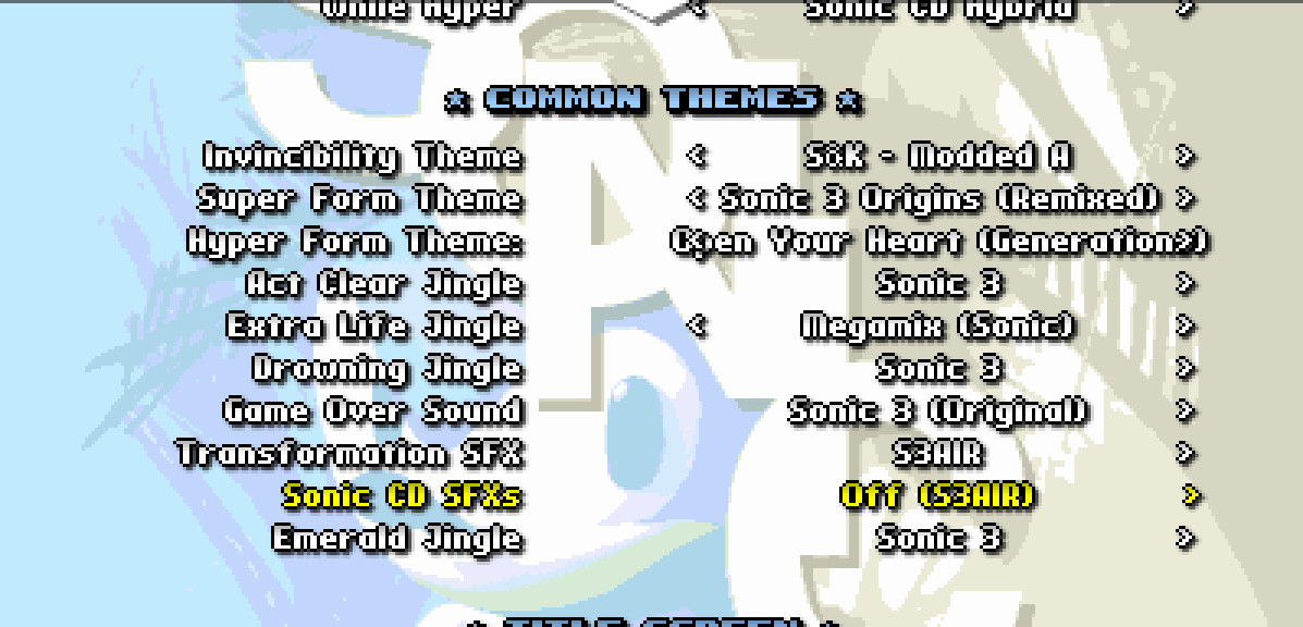 Sonic 3 A.I.R. : Audio Overhaul [Sonic 3 A.I.R.] [Works In Progress]