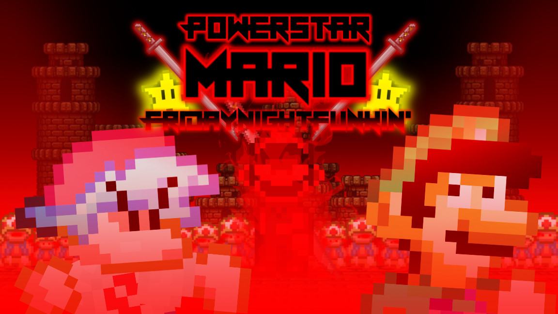 FridayNightFunkin VS PowerStarMario [Friday Night Funkin'] [Works In ...