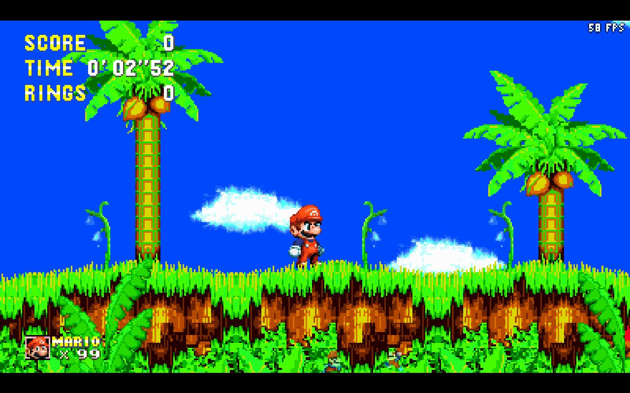 Ultimate Mario Mania Pack v2.0 Work In Progress for Sonic 3 A.I.R ...