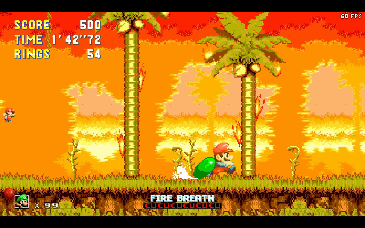 Ultimate Mario Mania Pack v2.0 Work In Progress for Sonic 3 A.I.R ...