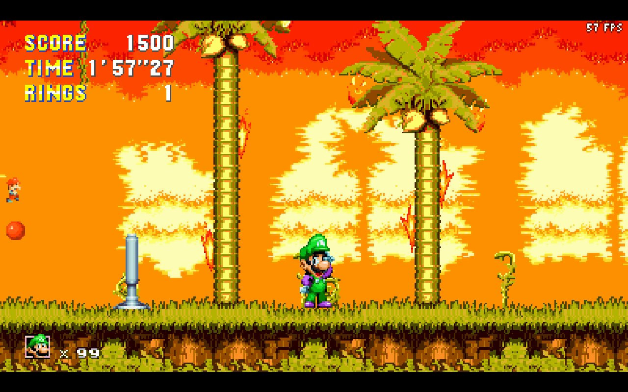 Ultimate Mario Mania Pack v2.0 Work In Progress for Sonic 3 A.I.R ...