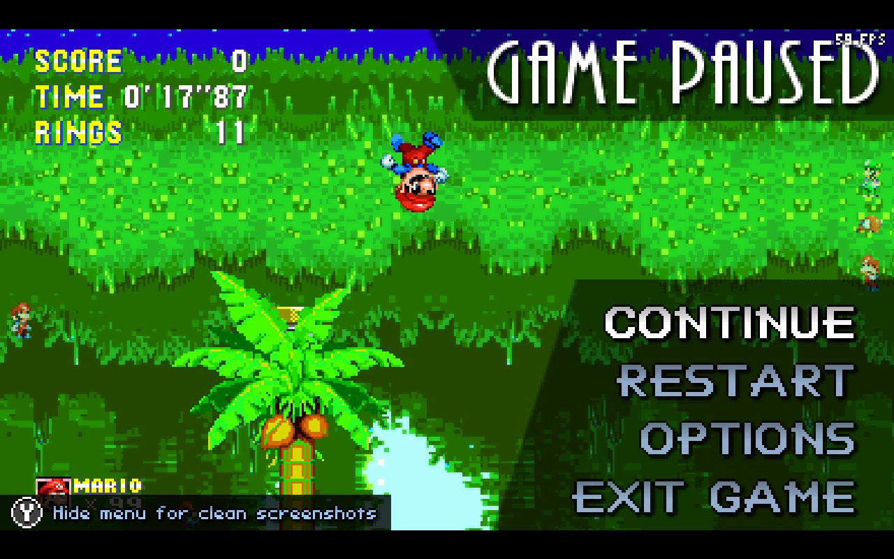 Ultimate Mario Mania Pack v2.0 Work In Progress for Sonic 3 A.I.R ...