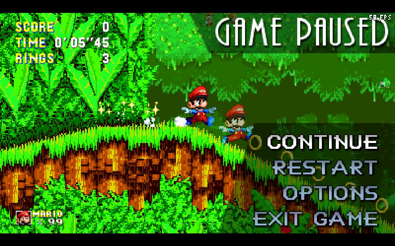 Ultimate Mario Mania Pack v2.0 Work In Progress for Sonic 3 A.I.R ...