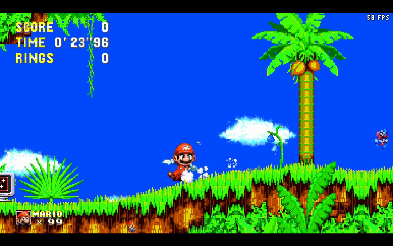 Ultimate Mario Mania Pack v2.0 Work In Progress for Sonic 3 A.I.R ...