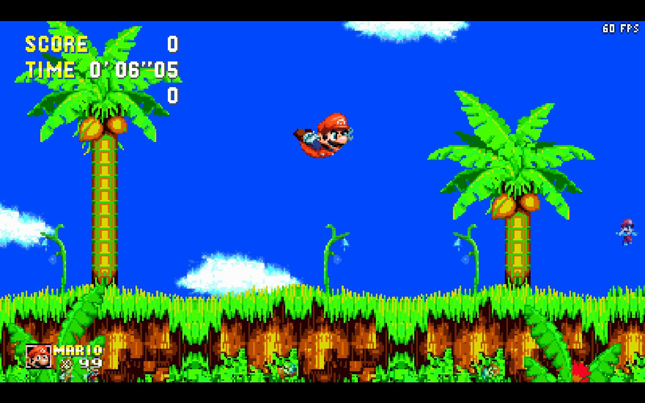 Ultimate Mario Mania Pack v2.0 Work In Progress for Sonic 3 A.I.R ...
