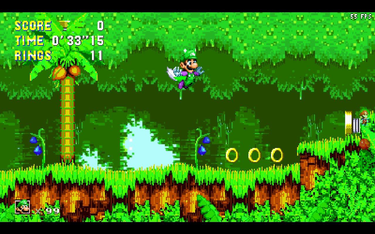 Ultimate Mario Mania Pack v2.0 Work In Progress for Sonic 3 A.I.R ...