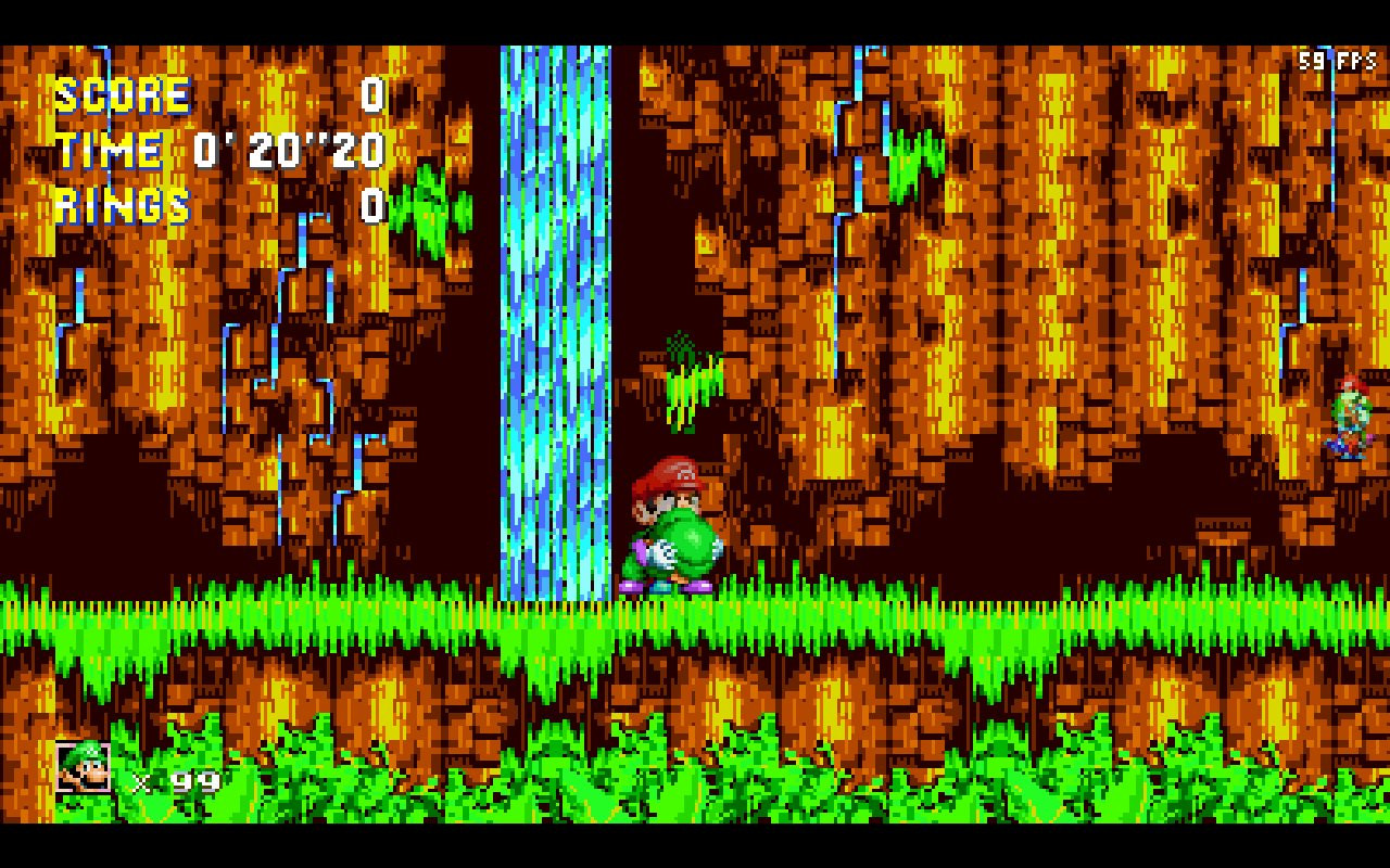 Ultimate Mario Mania Pack v2.0 Work In Progress for Sonic 3 A.I.R ...