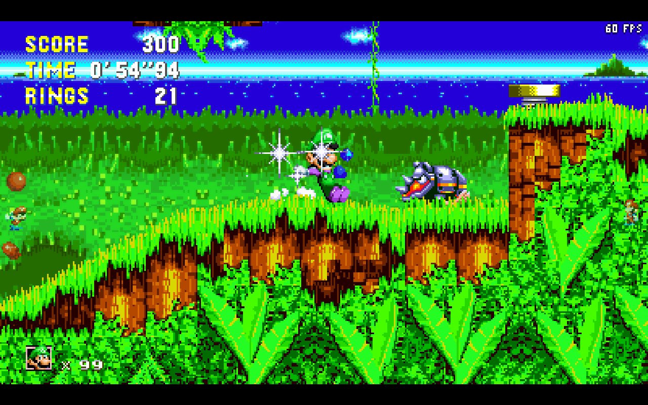 Ultimate Mario Mania Pack v2.0 Work In Progress for Sonic 3 A.I.R ...