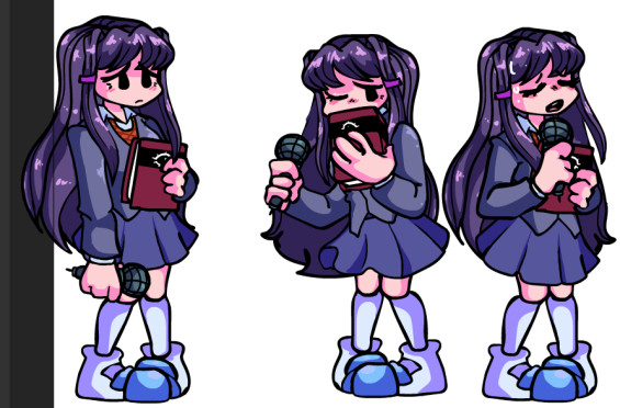 FNF: A Whole New Universe - A Doki Doki Disaster! [Friday Night Funkin ...