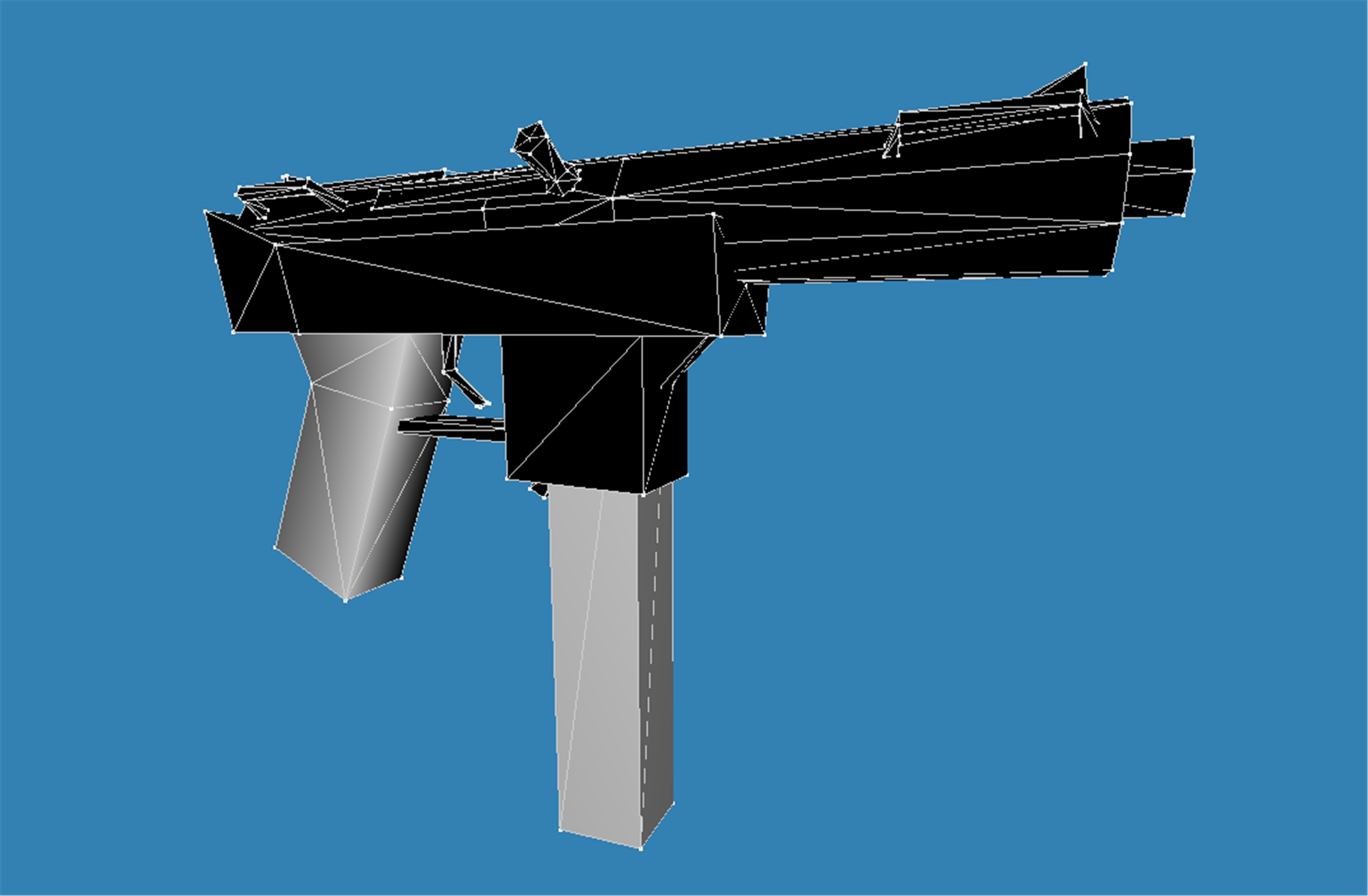 [WIP] Low Poly Tec-9 Remake Work In Progress for Counter-Strike 1.6 | CS1.6 Works In Progress