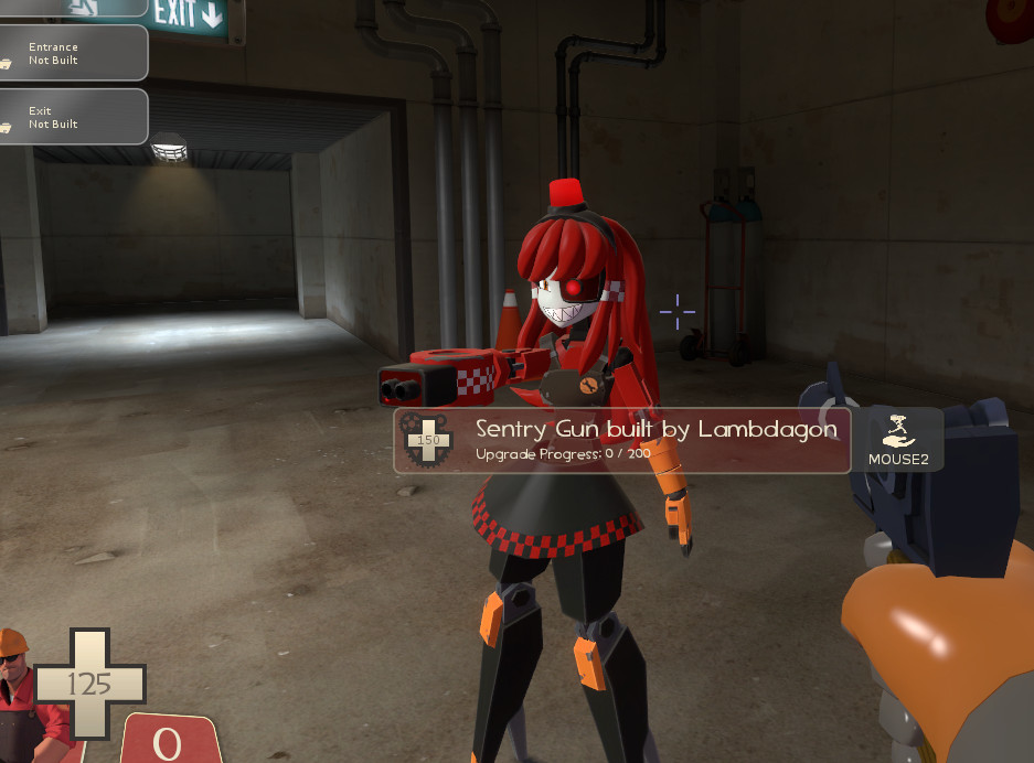 Mimi Sentry Work In Progress for Team Fortress 2 | TF2 Works In Progress