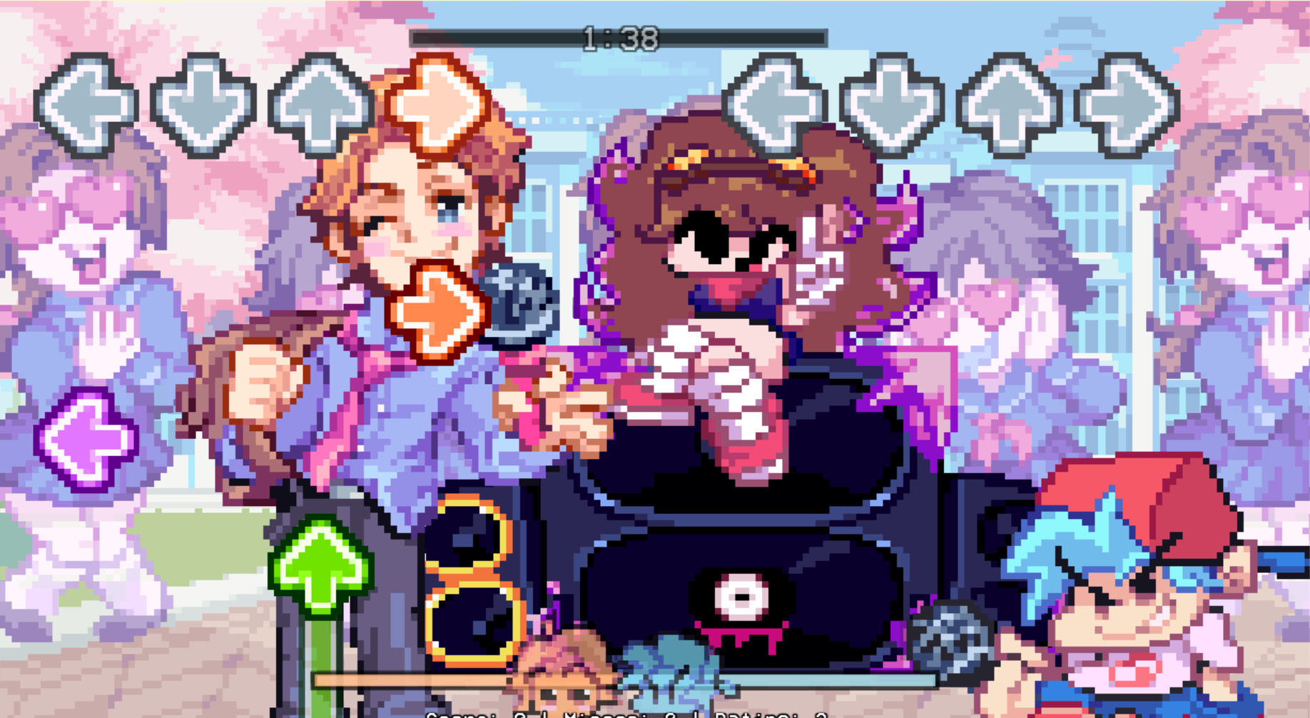 Triple trouble girlfriend pixel Work In Progress for Friday Night ...