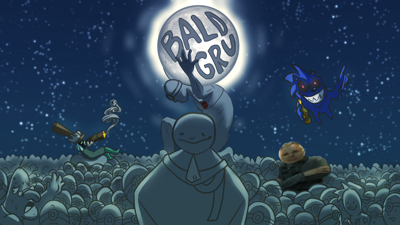 FNF Vs. Bald Gru Work In Progress for Friday Night Funkin' | FNF Works ...