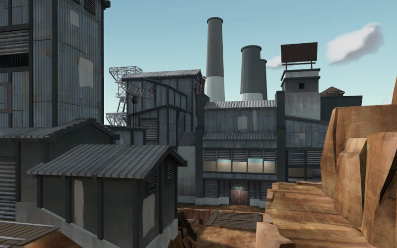 ctf_badlands_2006 (WiP) Work In Progress for Team Fortress 2 | TF2 ...