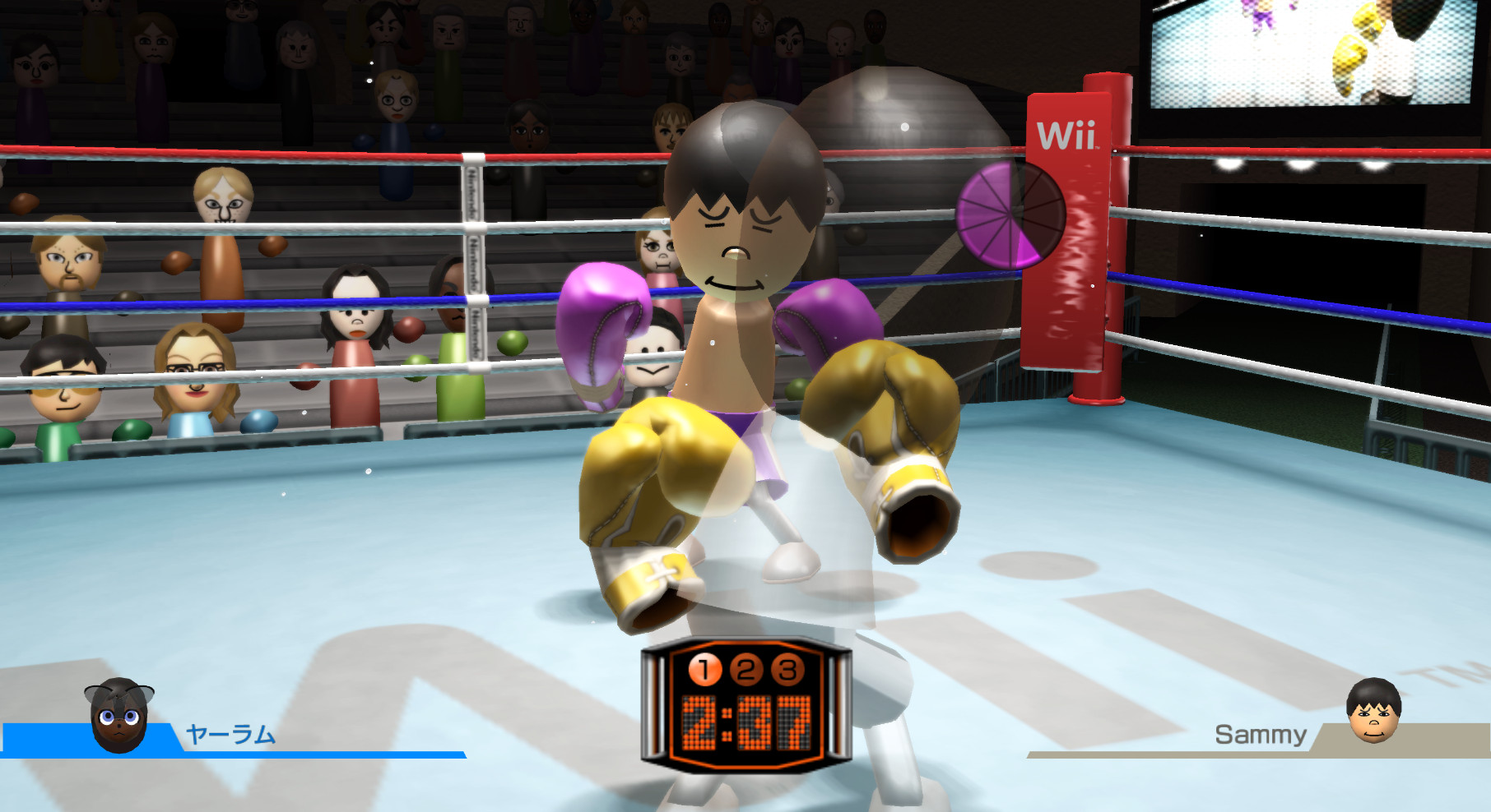 Wii Sports Boxing Girl Wii Sports Club Baseball And Boxing Hitting Wii