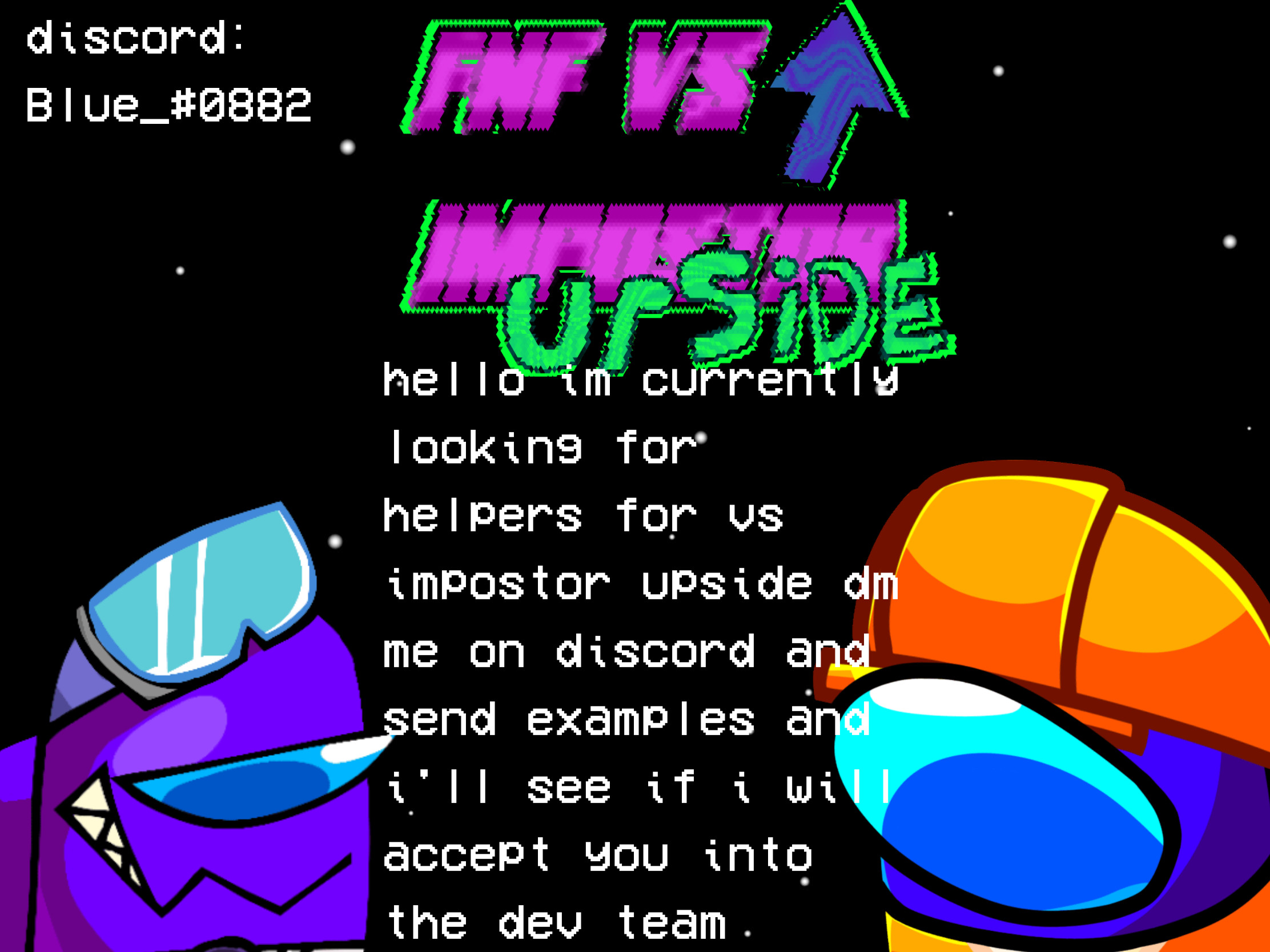 Friday Night Funkin VS Impostor Upside [DEMO] Work In Progress for ...