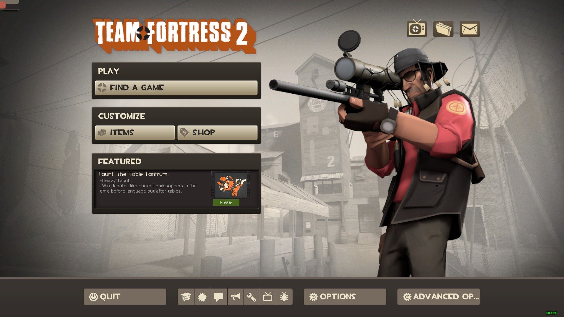 TF2 2016 Main Menu Work In Progress for Team Fortress 2 | TF2 Works In ...